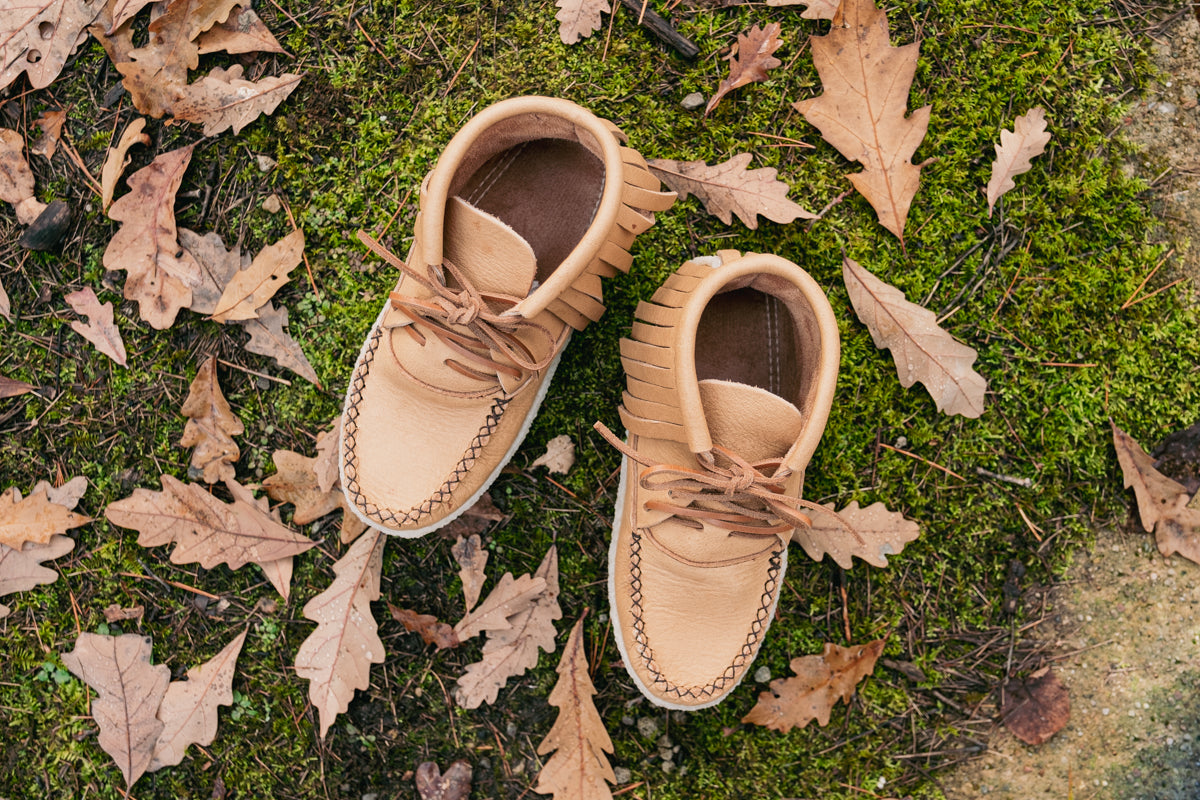 Authentic Living – Leather-Moccasins