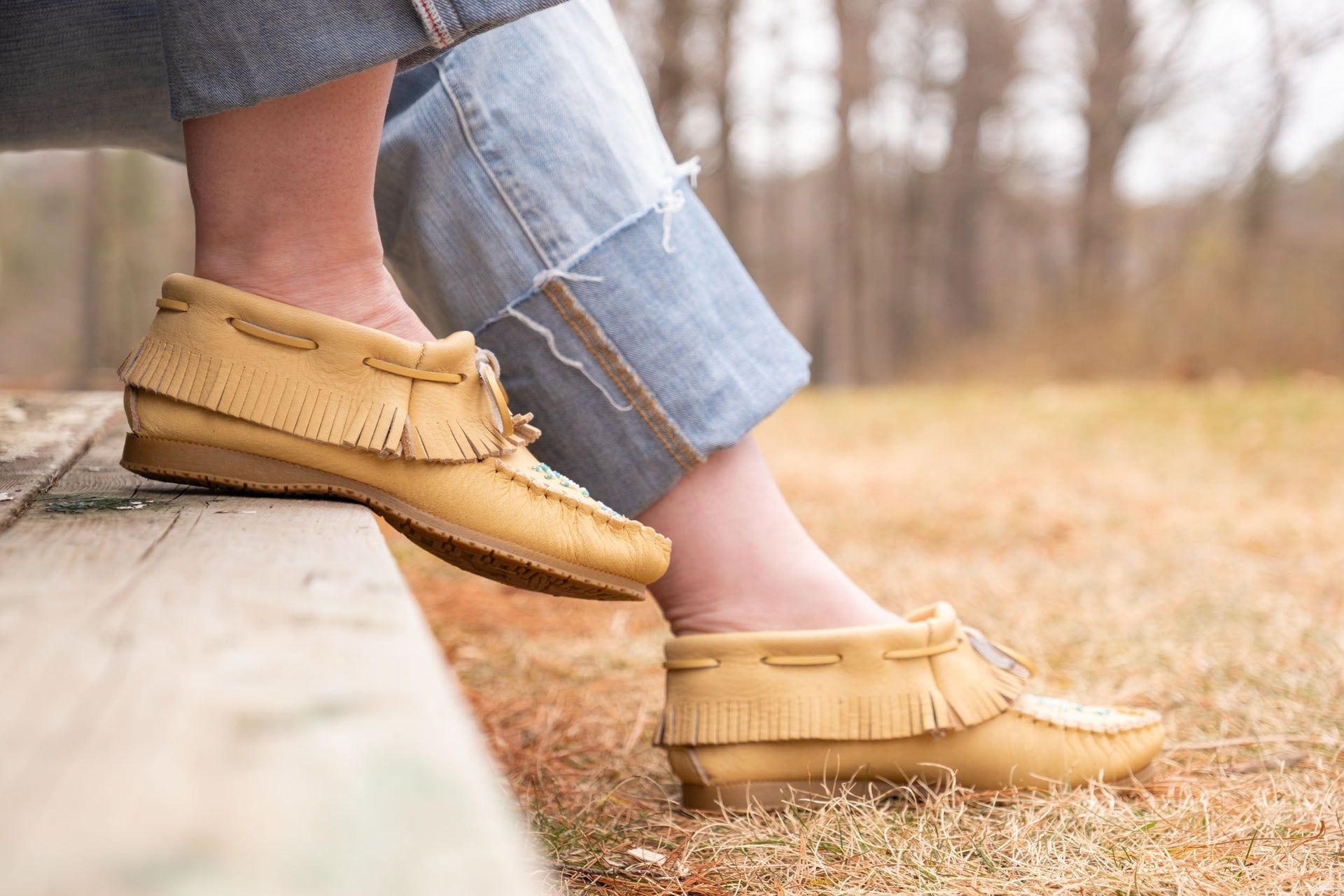 How To Keep Moccasin Laces From Coming Undone – Leather-Moccasins