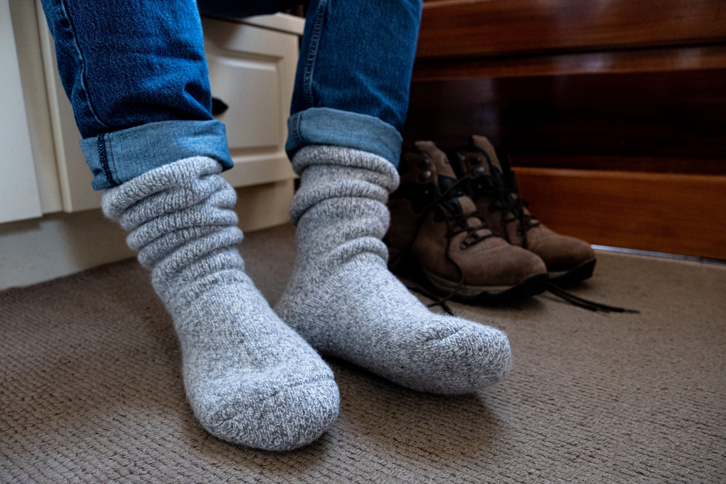 Pull Up Your Socks – Leather-Moccasins