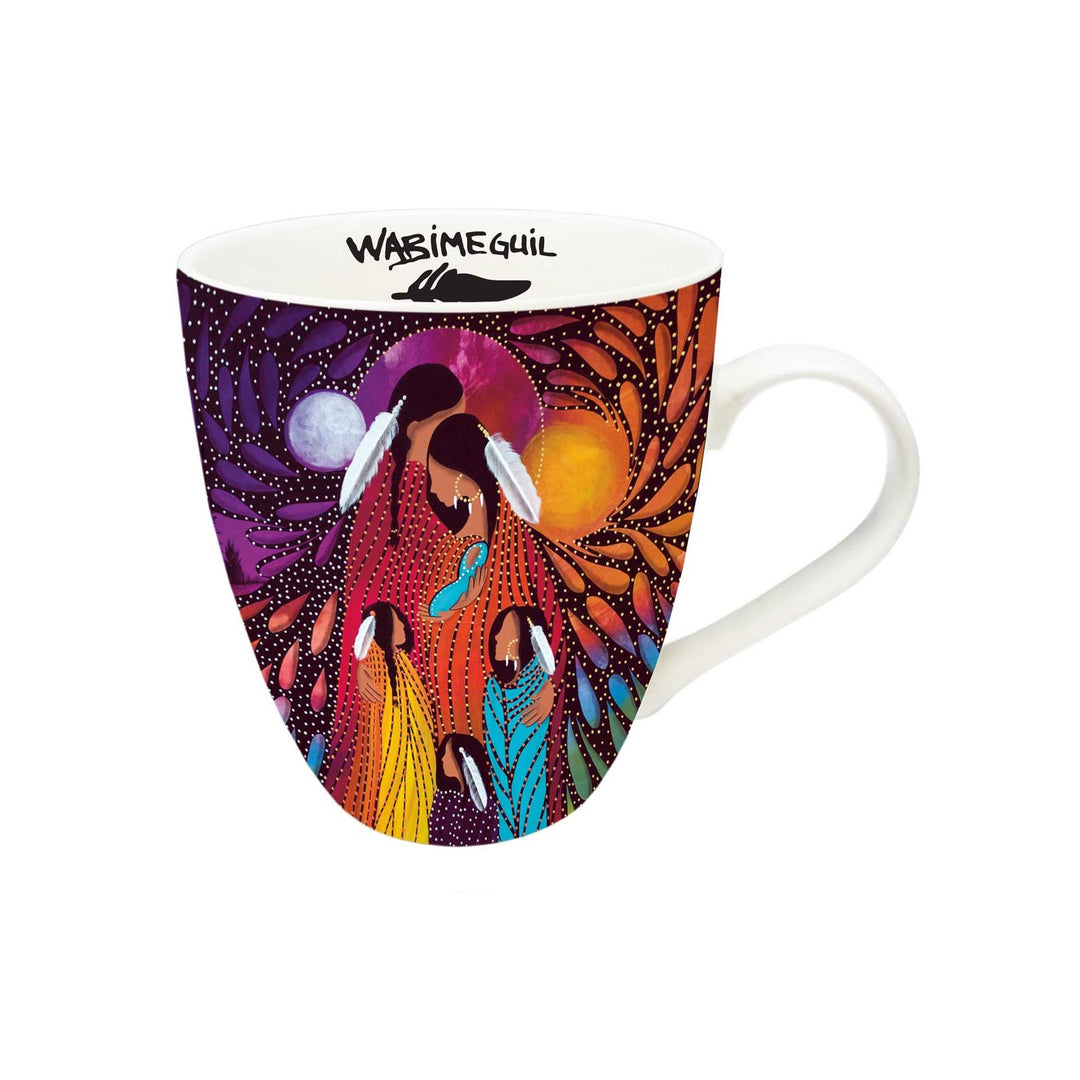Indigenous Art Fine Bone China Mugs Microwave & Dishwasher-Safe ...