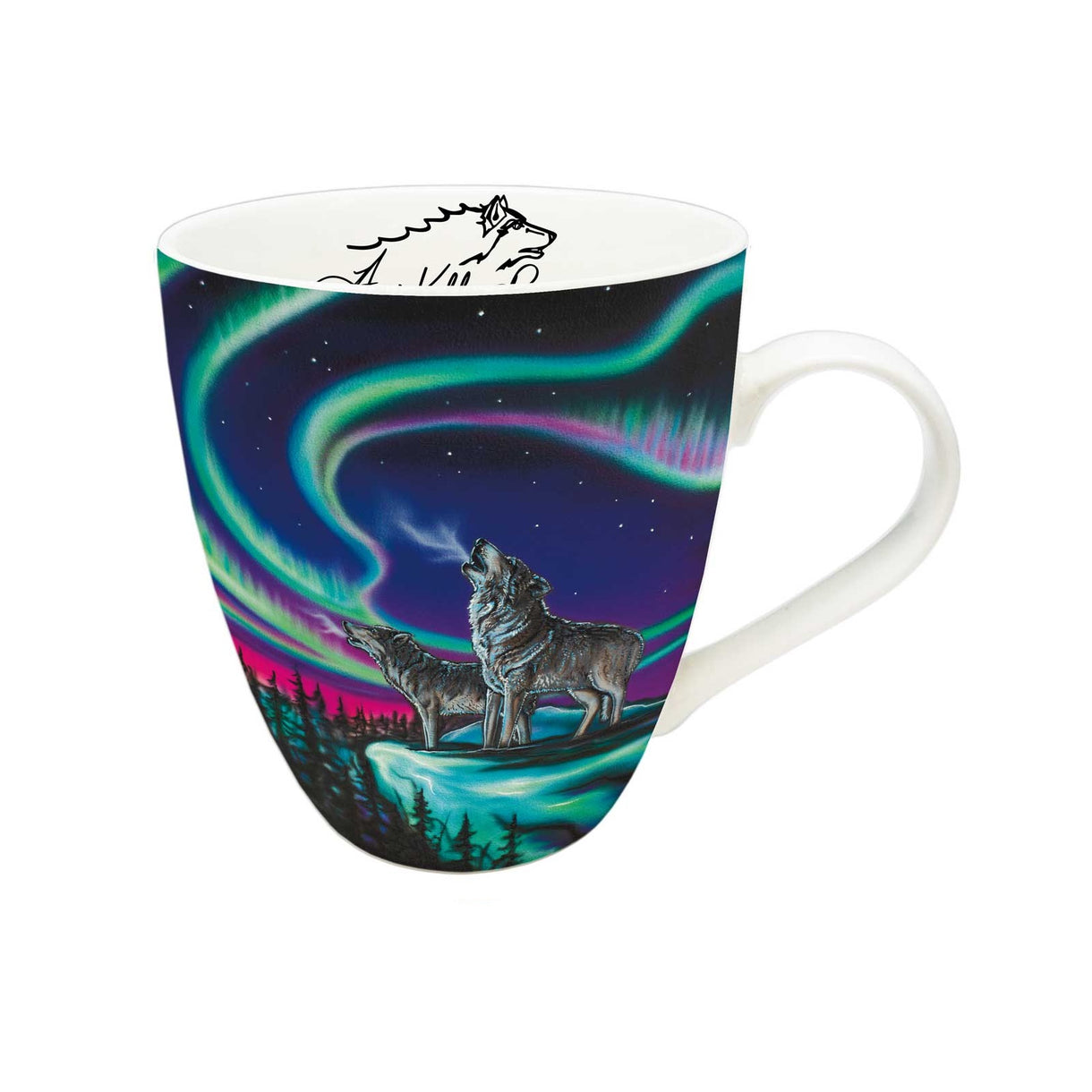Indigenous Art Fine Bone China Mugs Microwave & Dishwasher-Safe ...