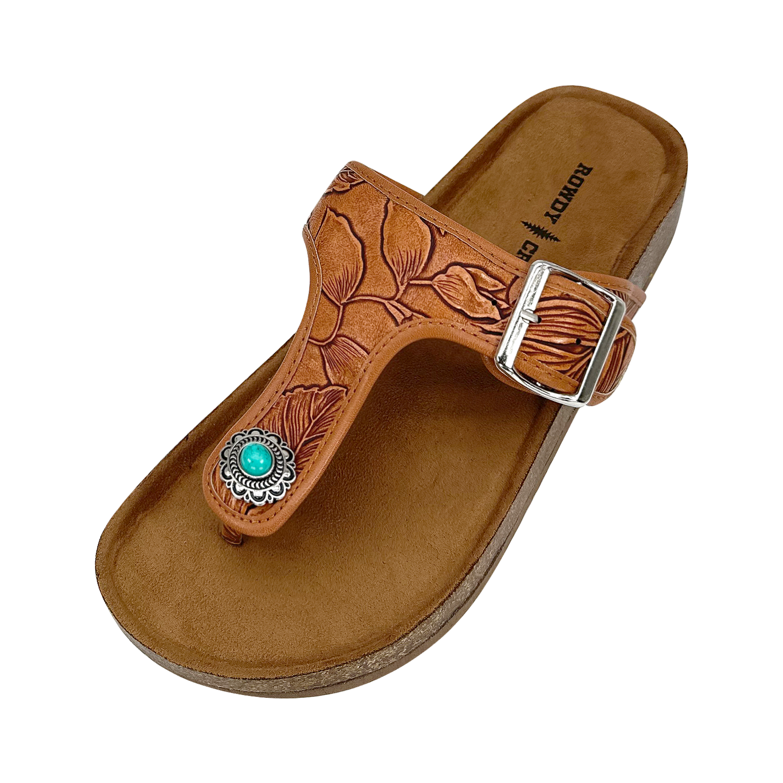 Women's Sunland Sandals Rustic Western Charm Rowdy Crowd Clothing ...