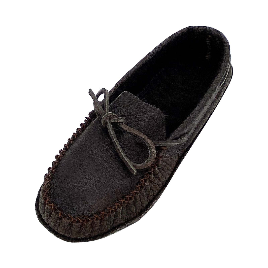 Men's Extra Wide Width Fit Genuine Buffalo Hide Soft Sole Moccasins ...