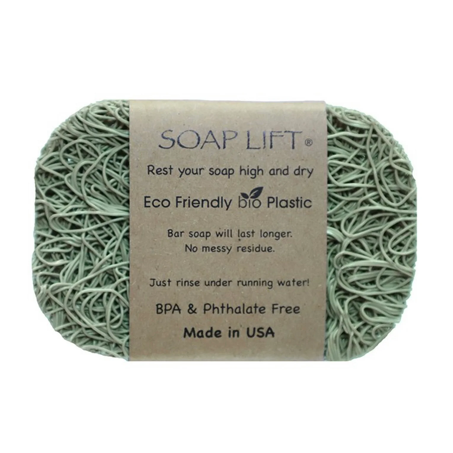 Oval Soap Lift Eco Friendly Bio Plastic Made In USA BPA Phthalate Free ...
