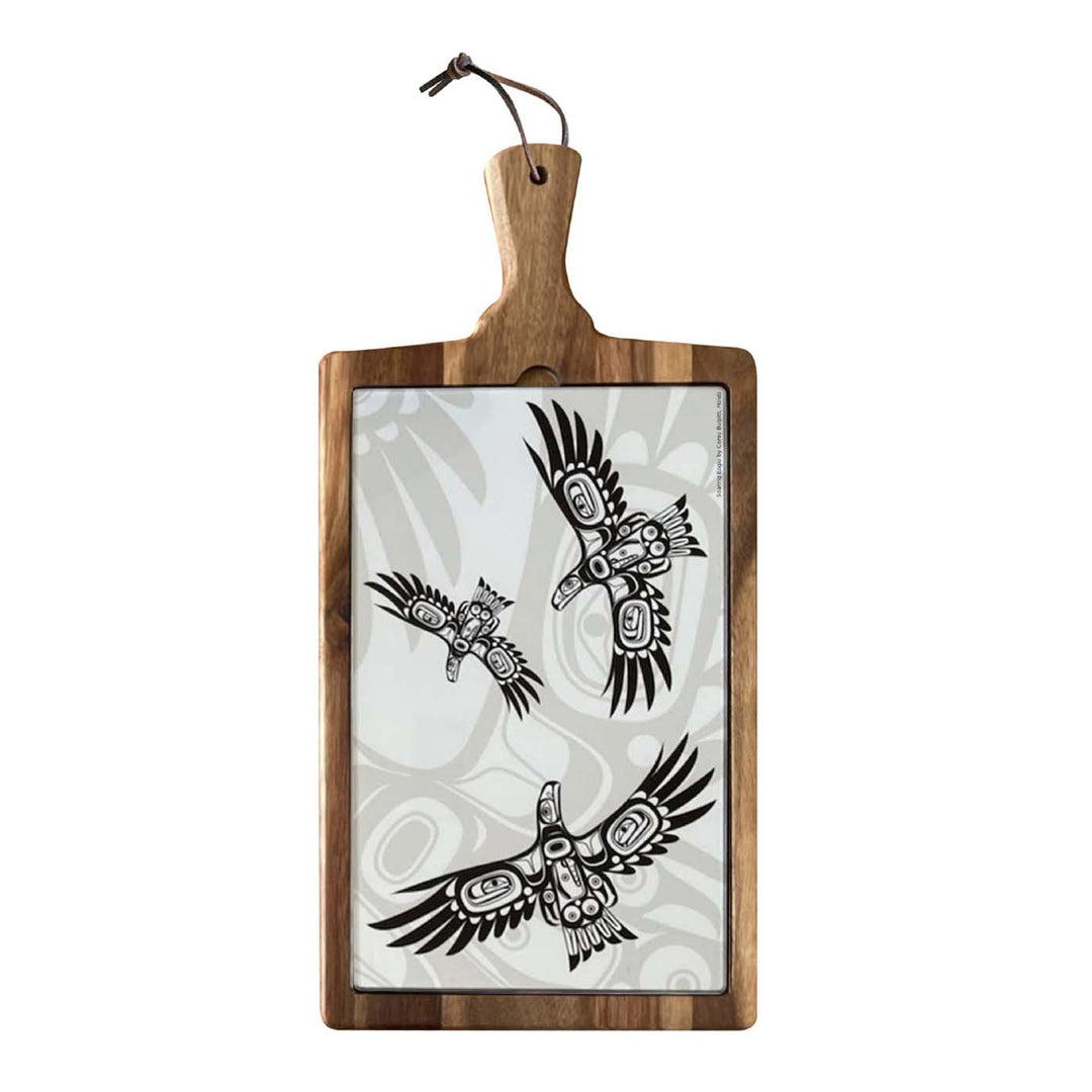 Indigenous Art Acadia Wood Serving Board Collection Native Northwest ...