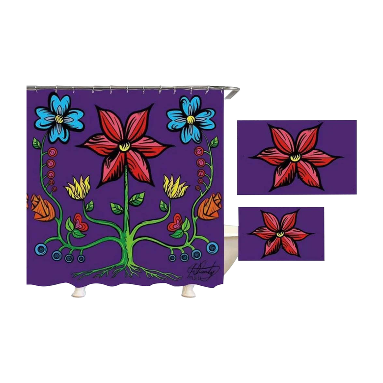Indigenous Art 15-Piece Bathroom Set by KEYA Bedding Co. – Leather ...