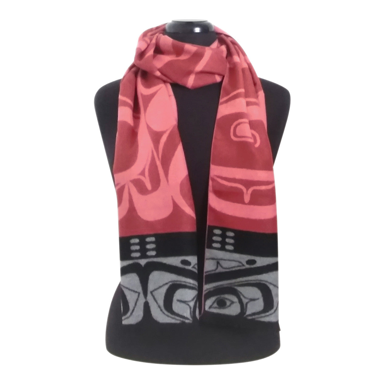 Indigenous Aboriginal Artist Brushed Silk Scarf by Native Northwest ...