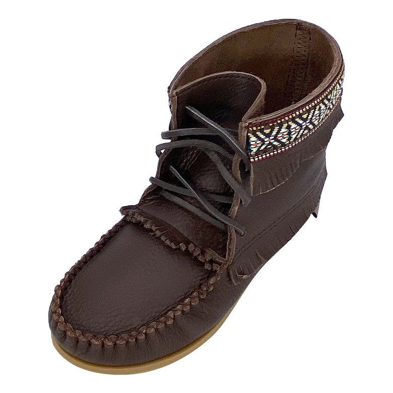 Leather Moccasins - Native Canadian Moccasins - Men, Women & Children ...