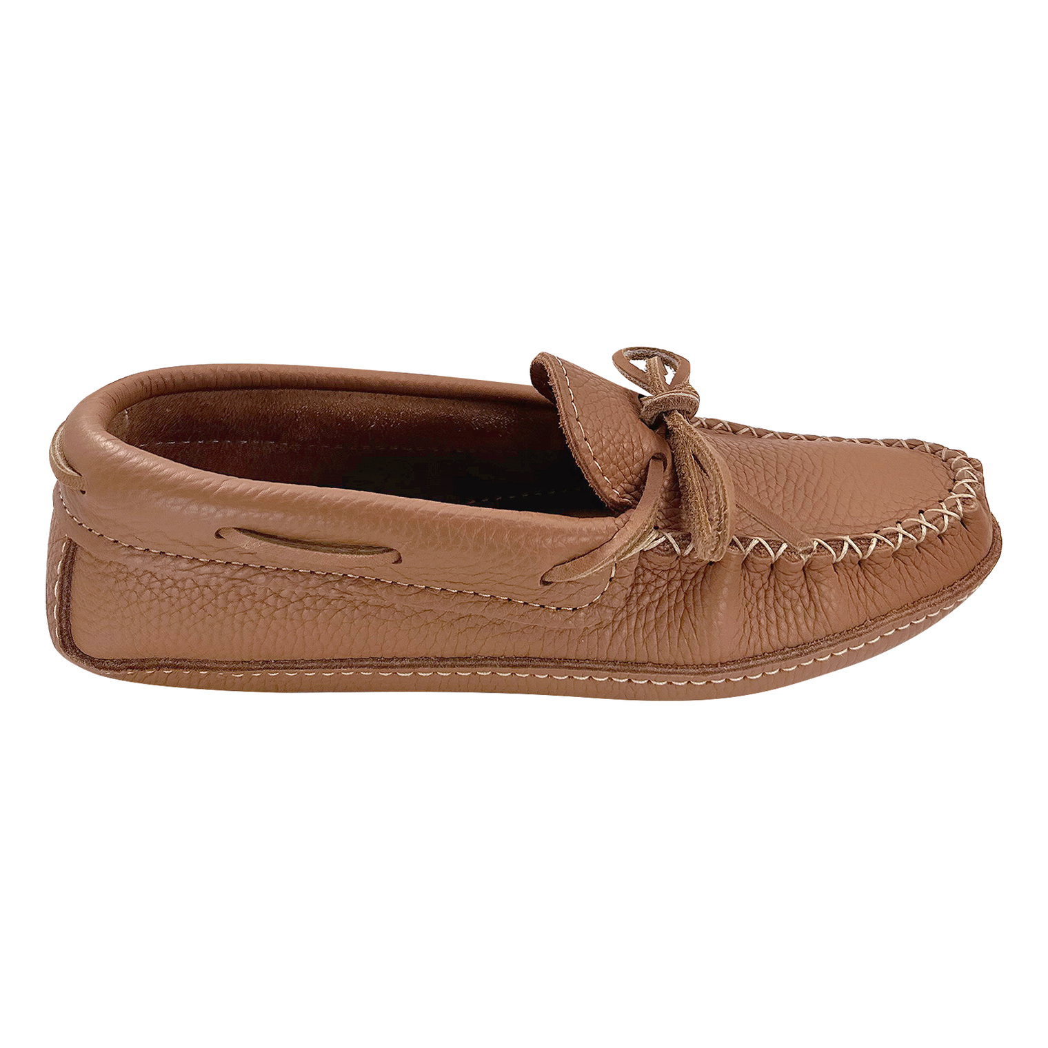 Men's Extra Wide Width Soft-Sole Moccasin Slippers Canadian Handmade ...