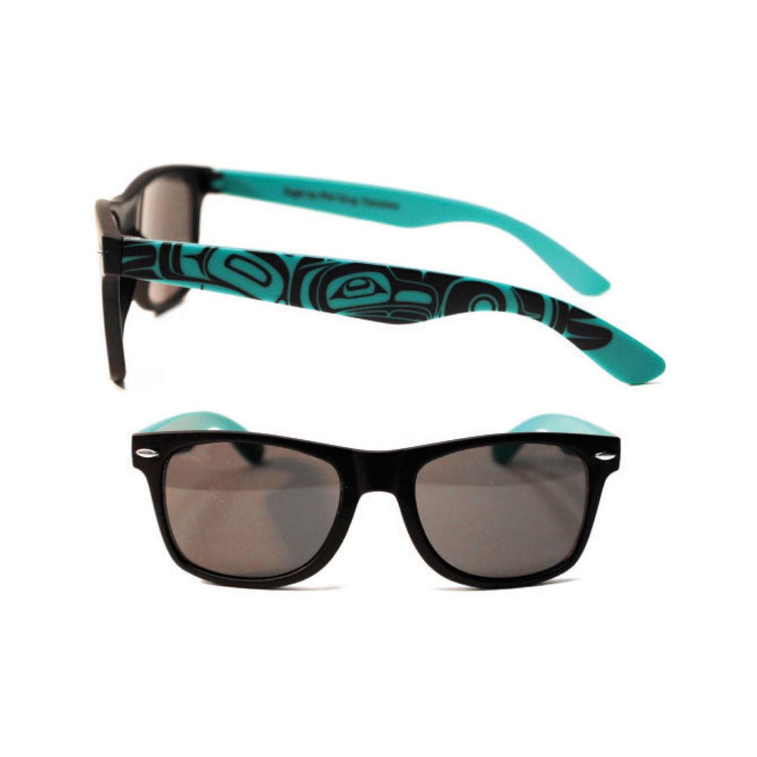 Native Northwest Sunglasses with Indigenous Design Frames – Leather ...