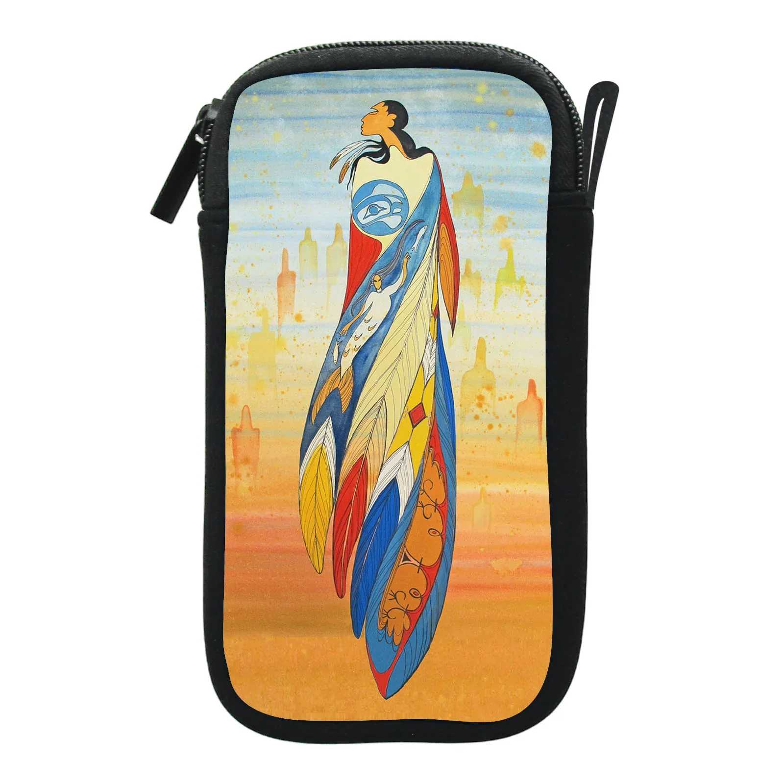 Native Indigenous Artist Accessories or Neoprene Eyeglasses Case ...