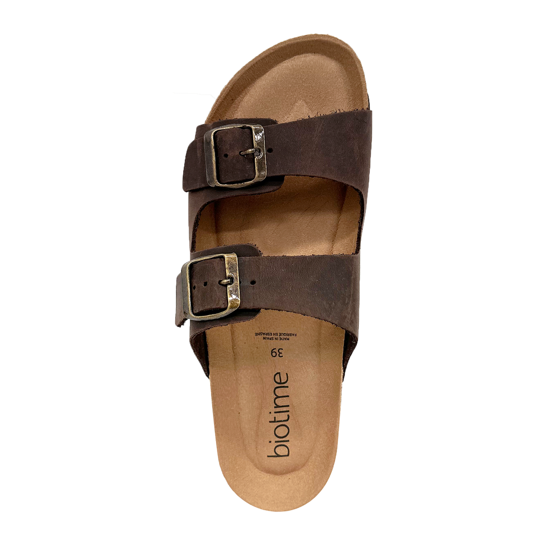 Women's Comfy Ciara Biotime EVA Sole Sandals – Leather-Moccasins