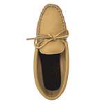 Womens Handmade Genuine Moose Hide Leather Soft-Sole Moccasin Slippers ...