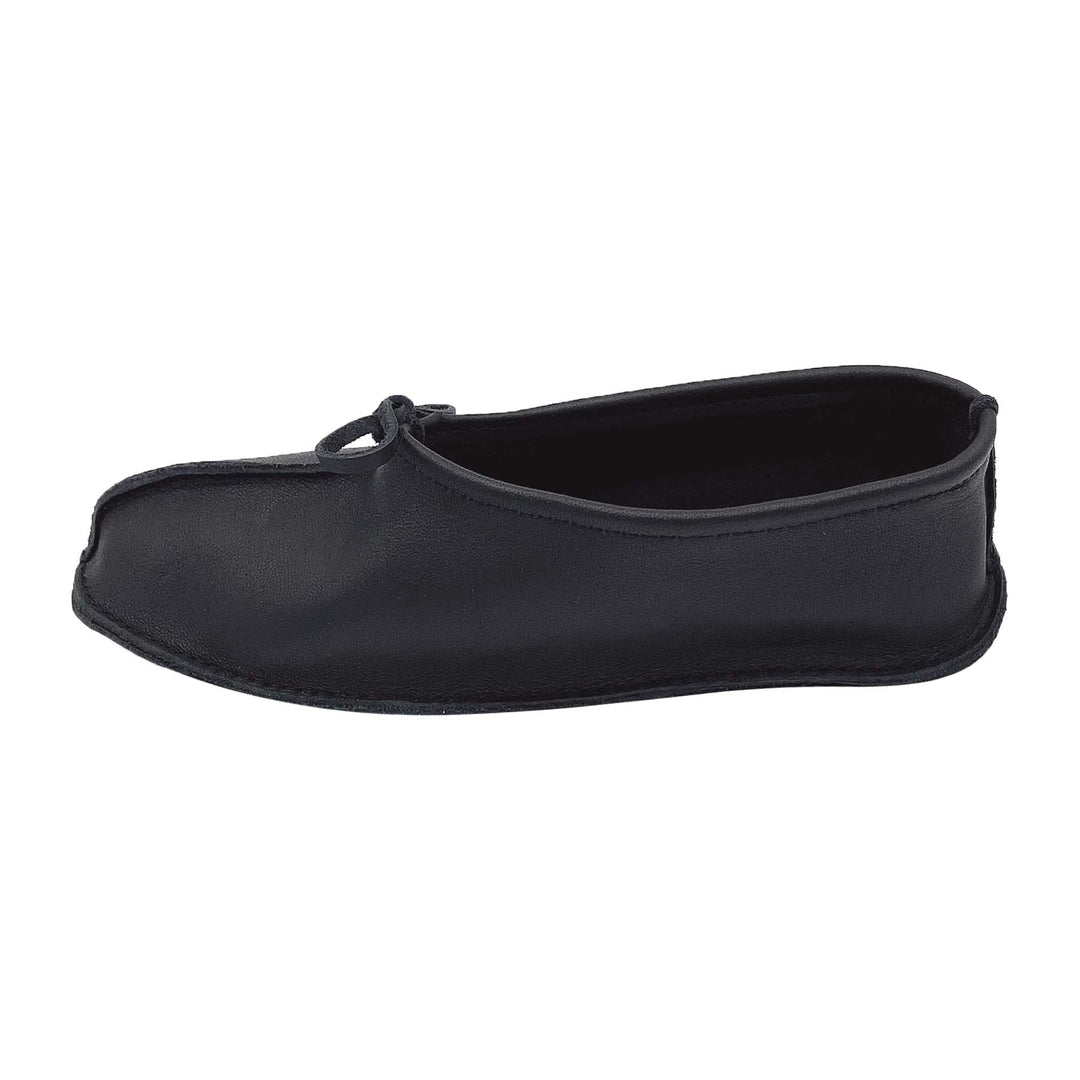 Women's Moosehide Ballet Style Soft Sole Moccasin Slippers – Leather ...