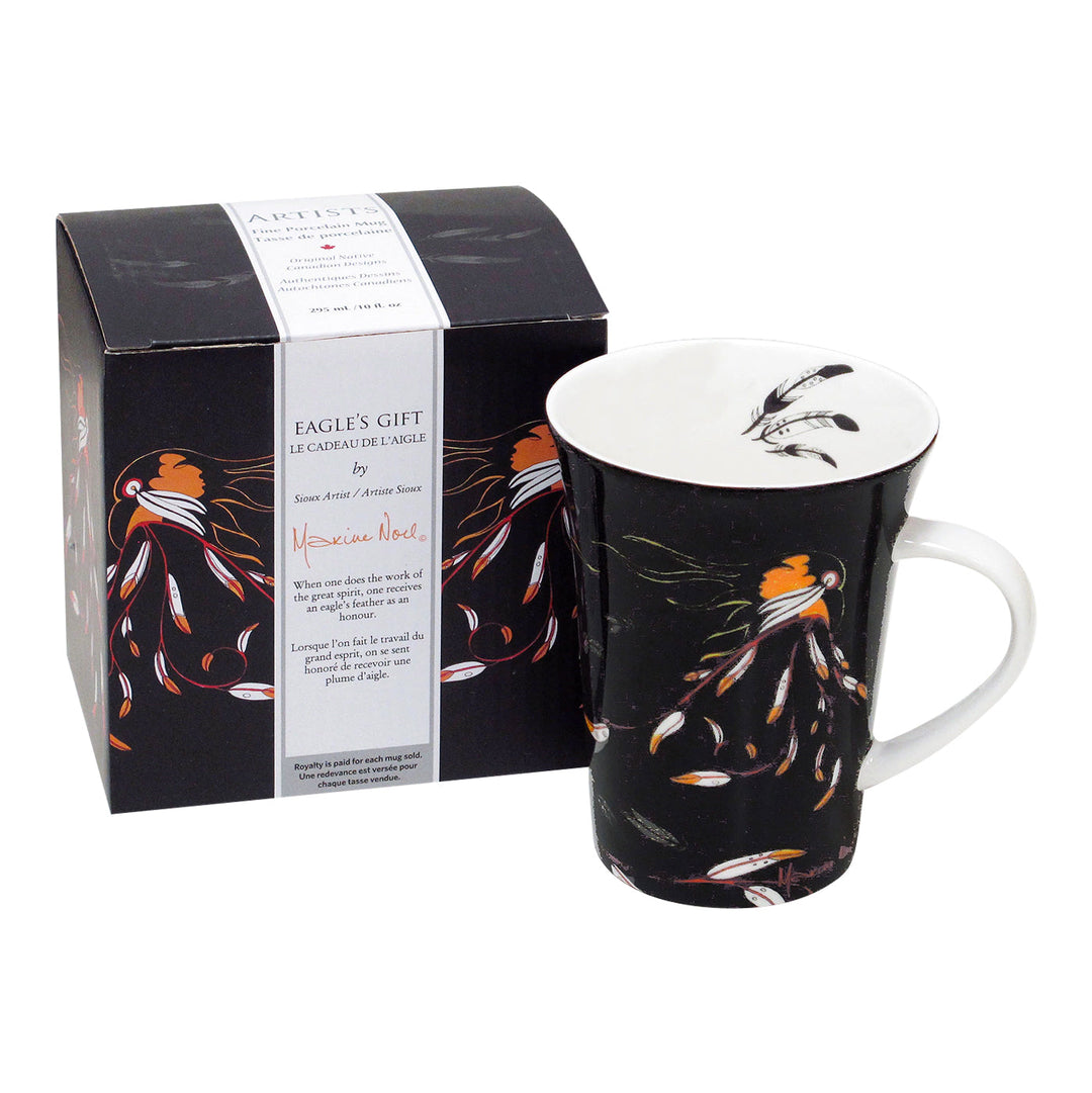 Oscardo Native Art Gift Porcelain Mugs – Leather-Moccasins