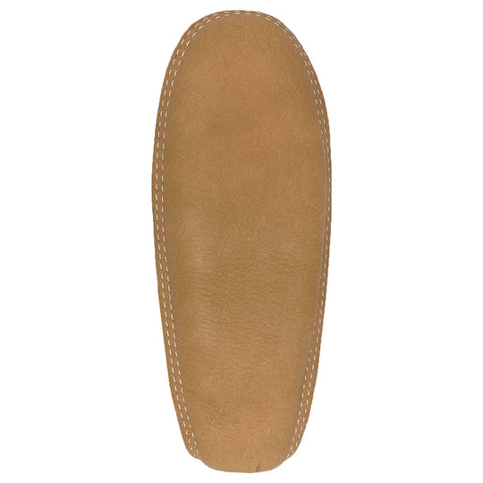 Women's Soft Sole Genuine Moose Hide Leather Beaded Moccasin Slippers ...