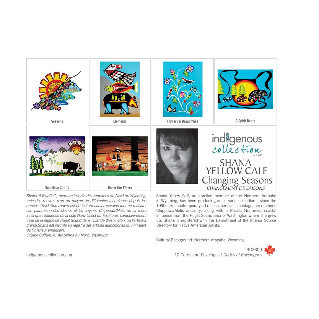 Indigenous Art Boxed Note Cards – Leather-Moccasins