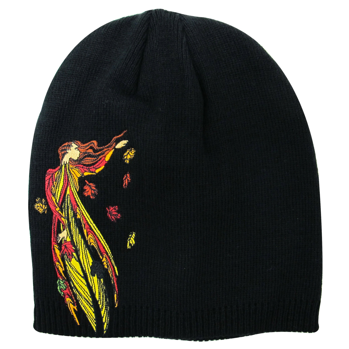 Native American Artist Maxine Noel Leaf Dancer Embroidered Knit Beanie ...