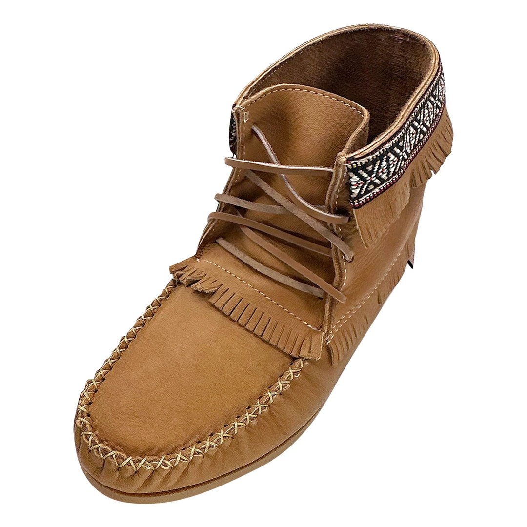 Leather Moccasins - Native Canadian Moccasins - Men, Women & Children ...