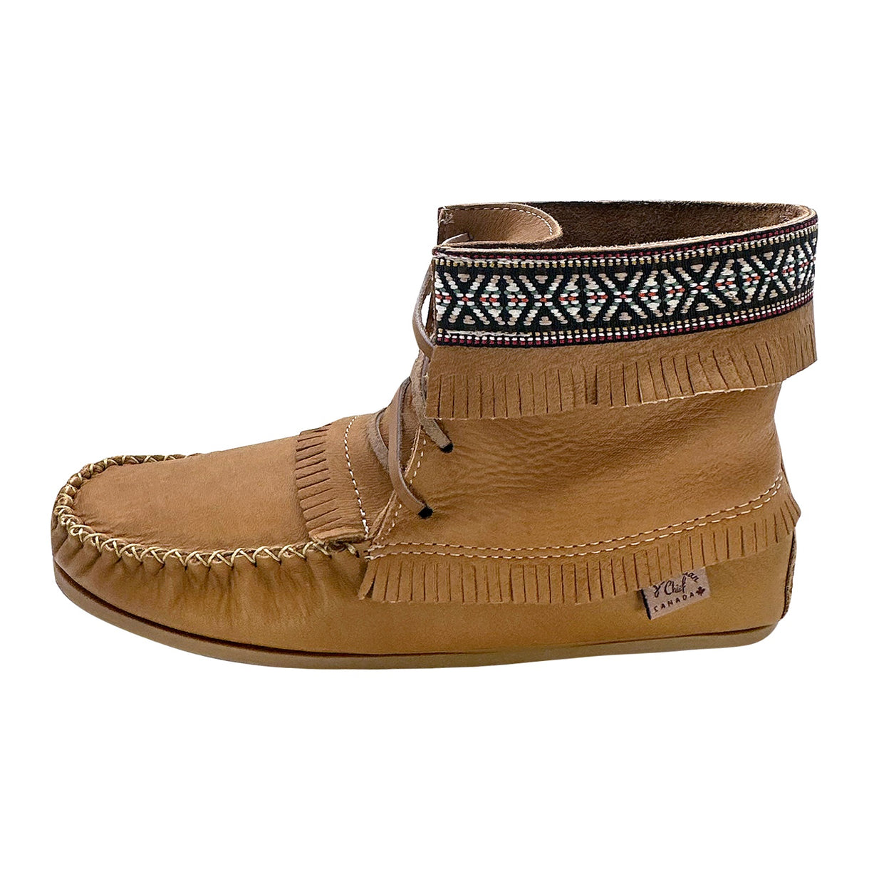 Leather Moccasins - Native Canadian Moccasins - Men, Women & Children ...