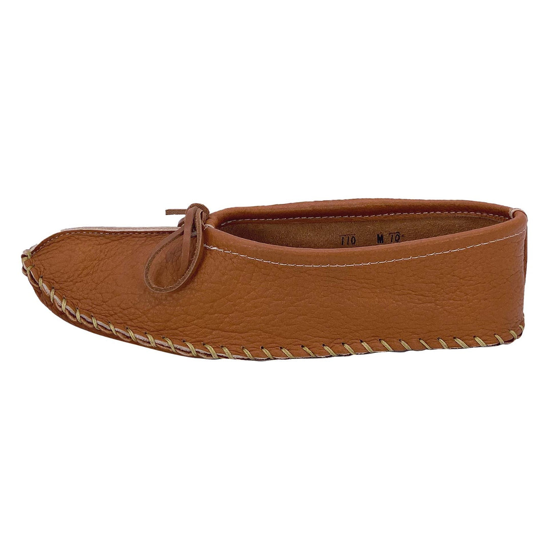 Men's Soft Sole Buffalo Hide Leather Minimalist Moccasins for Earthing ...