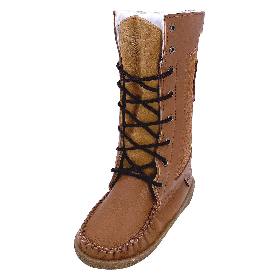WOMEN'S MOCCASIN BOOTS & MUKLUKS – Leather-Moccasins